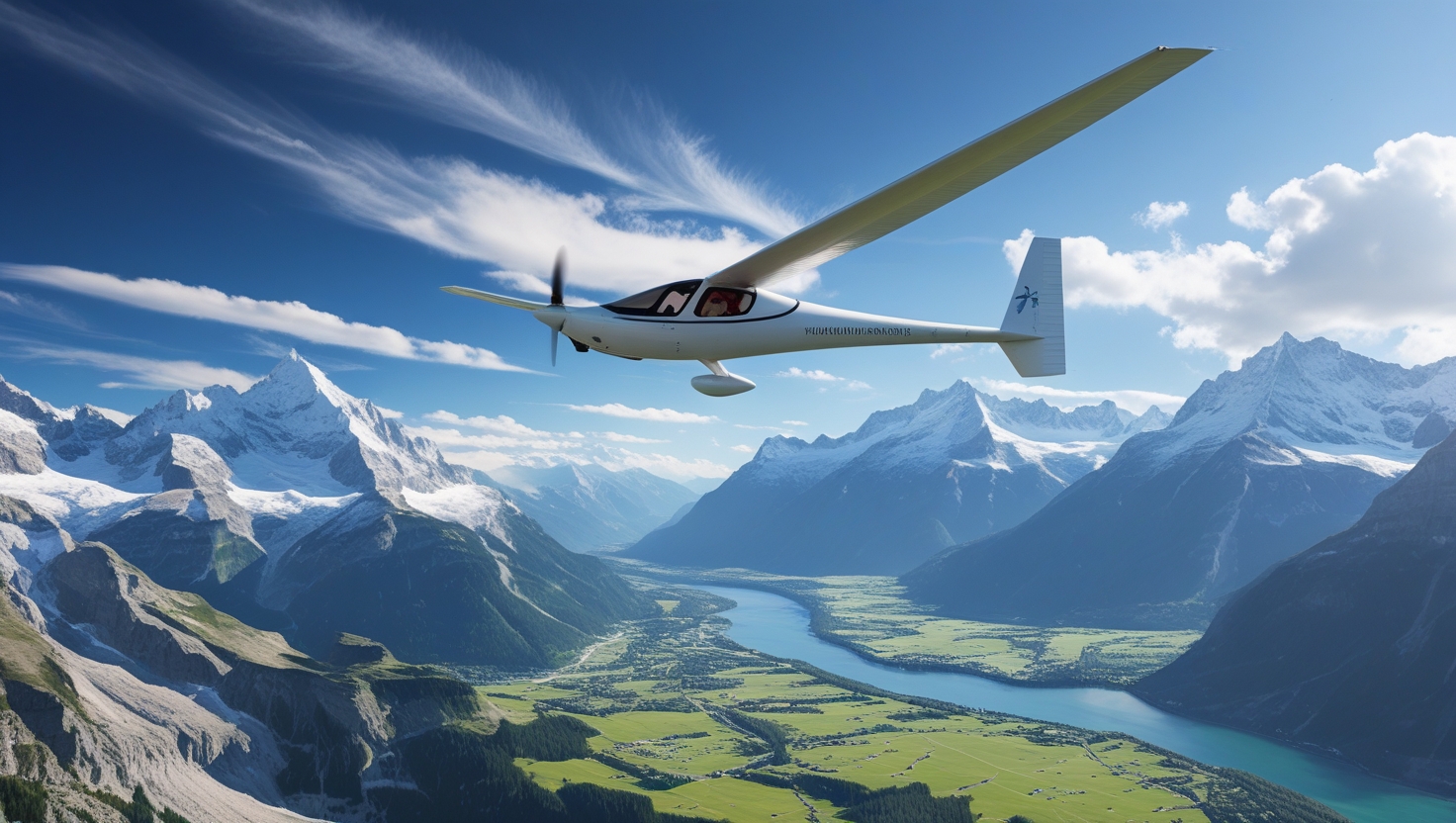 Pilots and Gliders: Mastering Silent Flight in the Alps - Aviation Titans